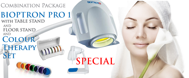 Biolampa Bioptron Pro 1 + stolný statív